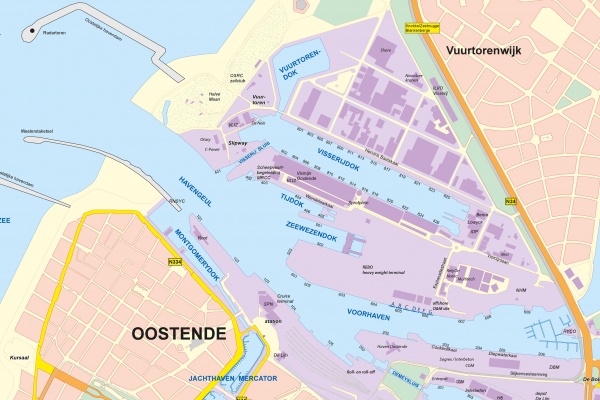 Haventerreinen in Oostende | Haven Oostende